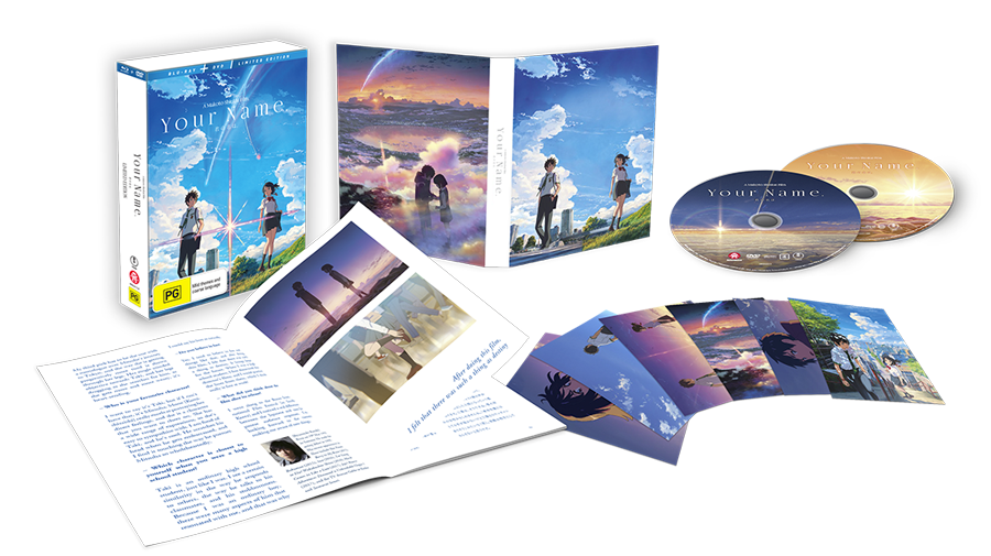 Your Name - Out Now on DVD, Blu-Ray & Digital